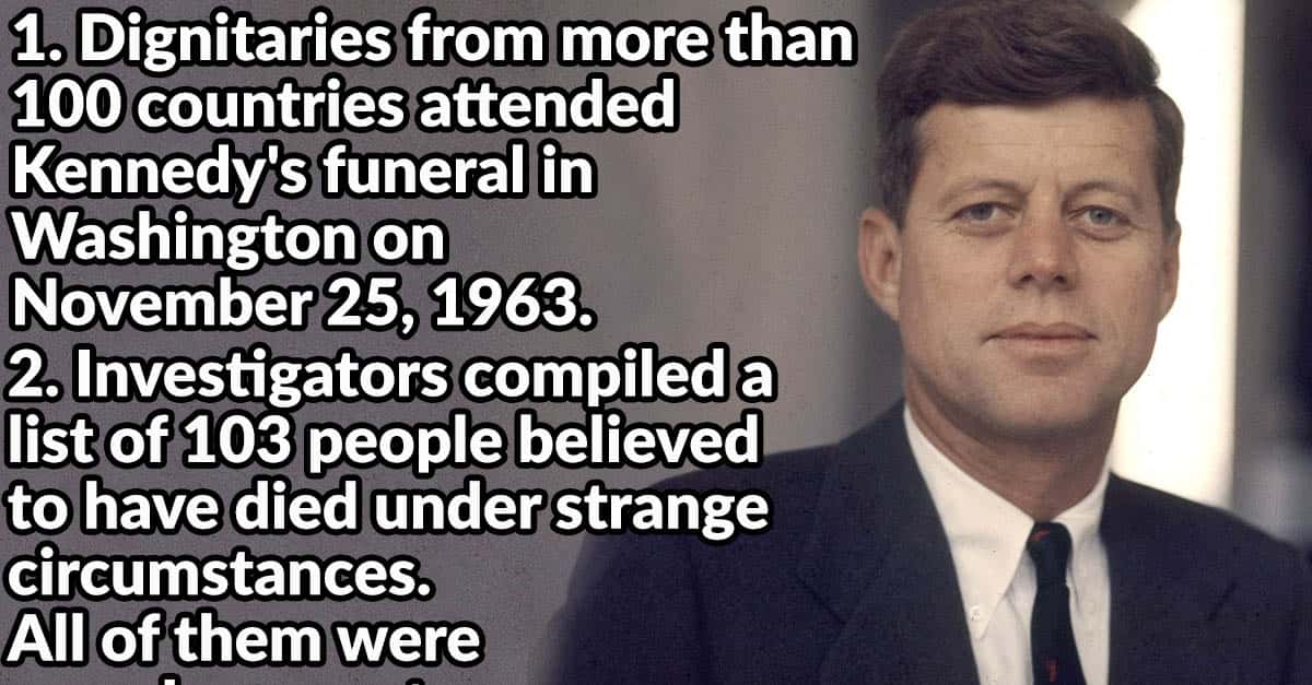 Chilling Facts About The JFK Assassination