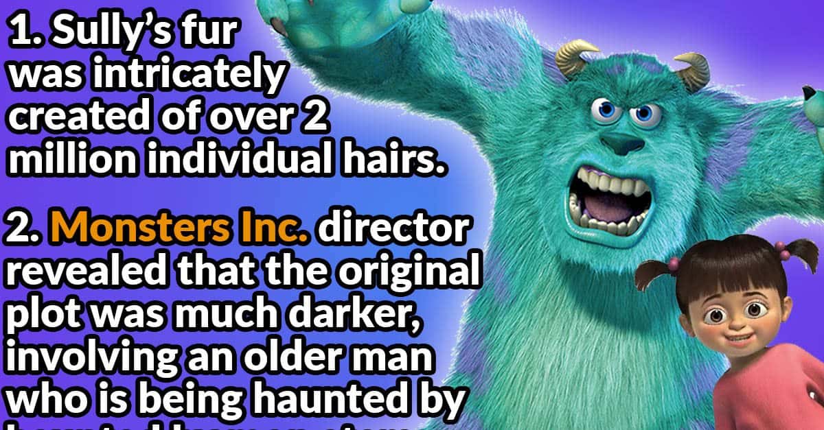 Scary Facts About Monsters Inc.