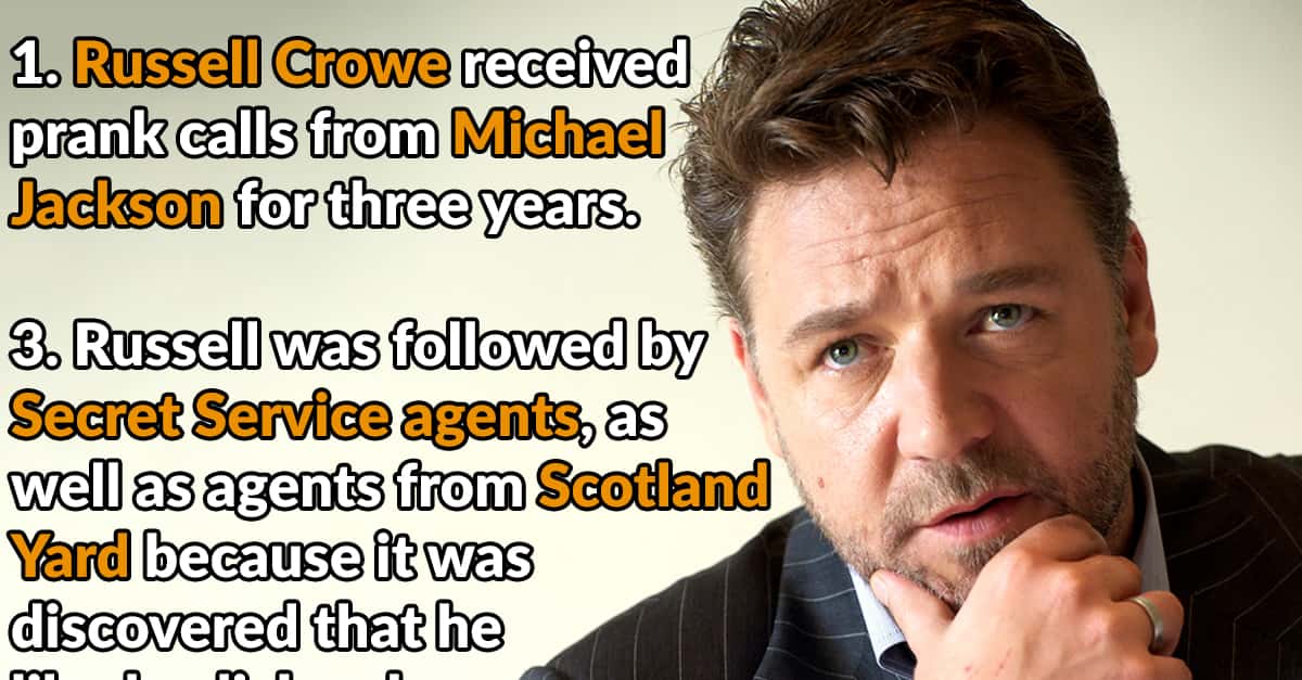 Little Known Facts About Russell Crowe