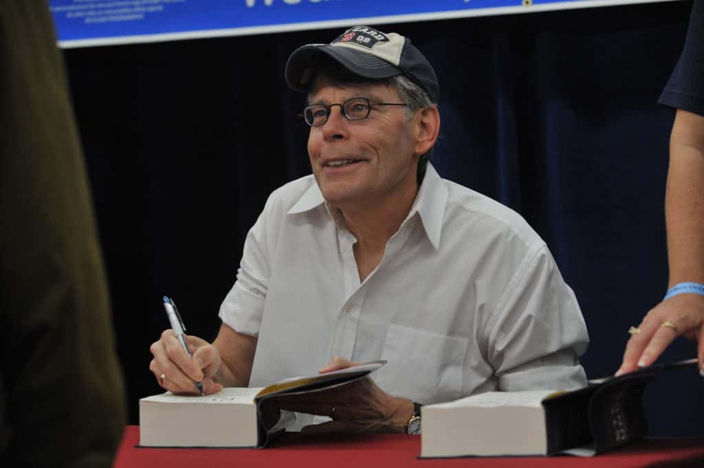 It doesn't take much to send Stephen King's mind to dark places.