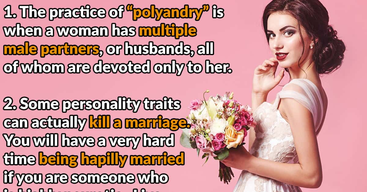 Blissful Facts About Marriage