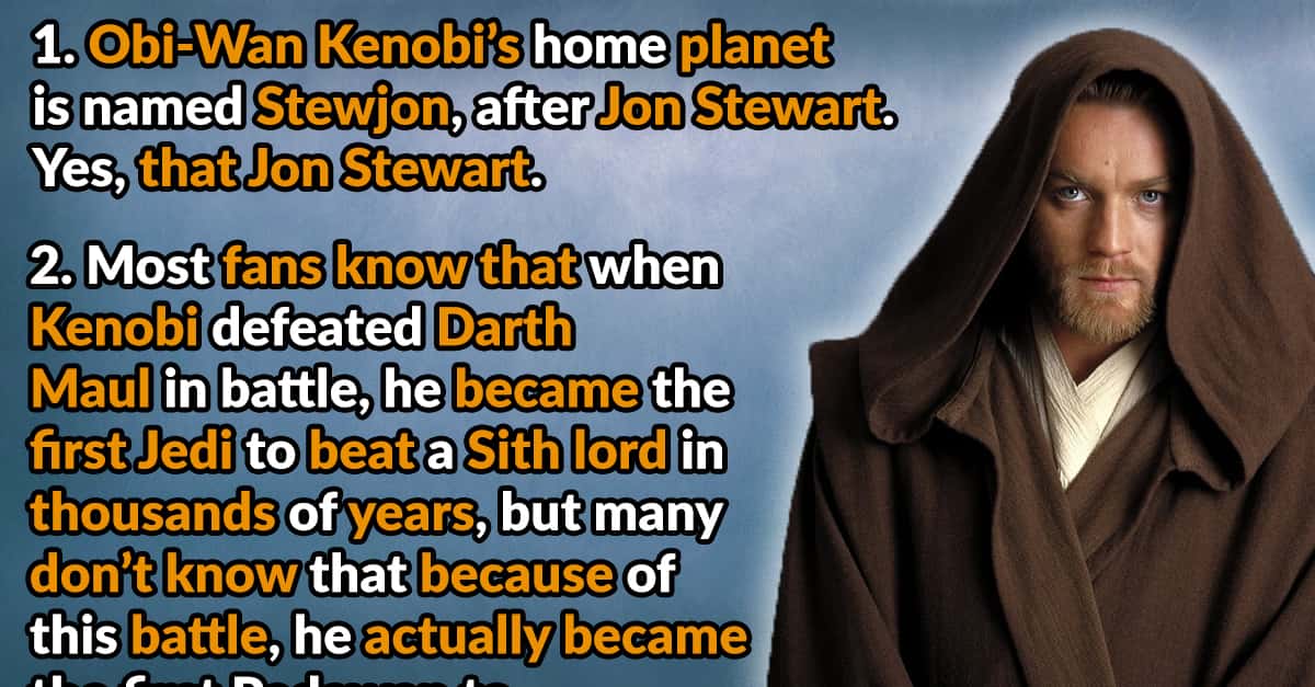 25 Forceful Facts About Obi-Wan Kenobi