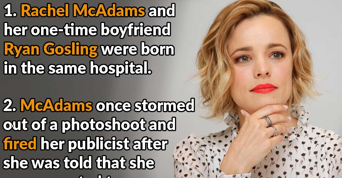 42 Facts That Put The Spotlight On Rachel McAdams