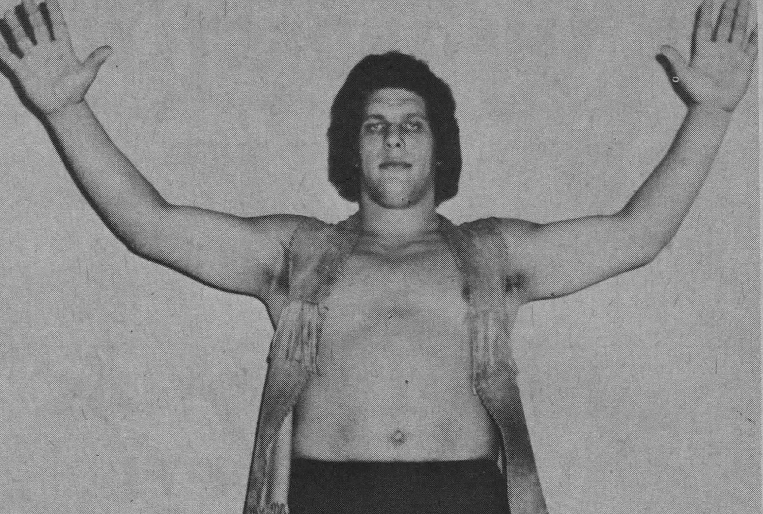 Andre The Giant Arnold Schwarzenegger Dinner