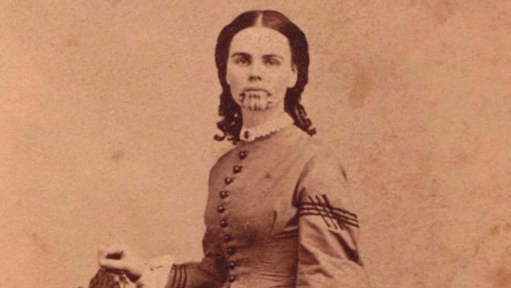 Olive Oatman, The Tattooed Captive
