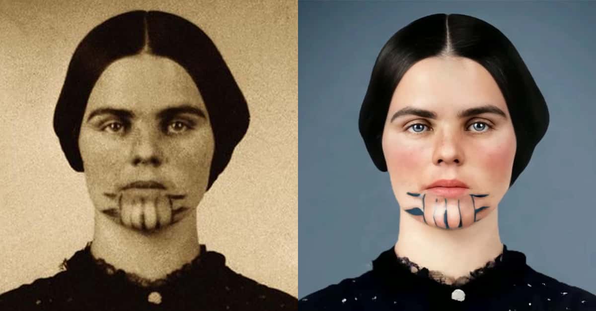Chilling Facts About Olive Oatman, The Tattooed Captive - Factinate