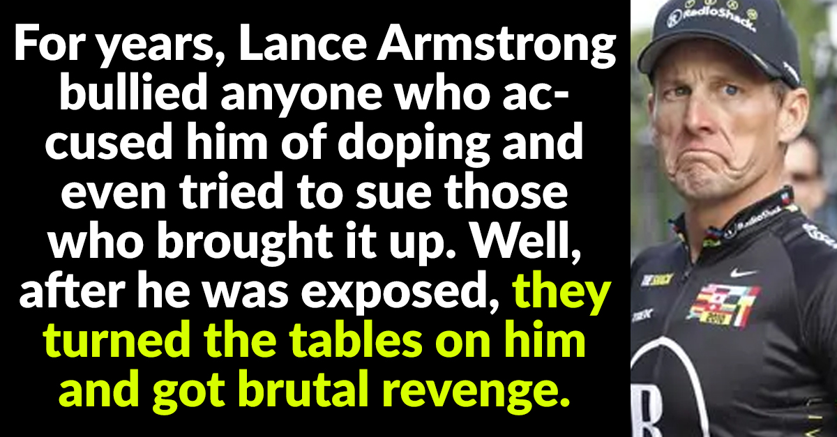 Shady Facts About Lance Armstrong, Sport's Biggest Cheat