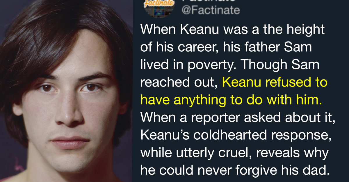 Keanu Reeves's Life Is Shockingly Tragic - Factinate
