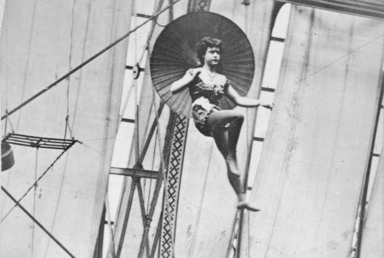 Zazel was the first human cannonball—but it was tightrope walking that ...