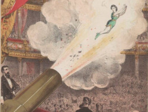 Zazel was the first human cannonball—but it was tightrope walking that ...