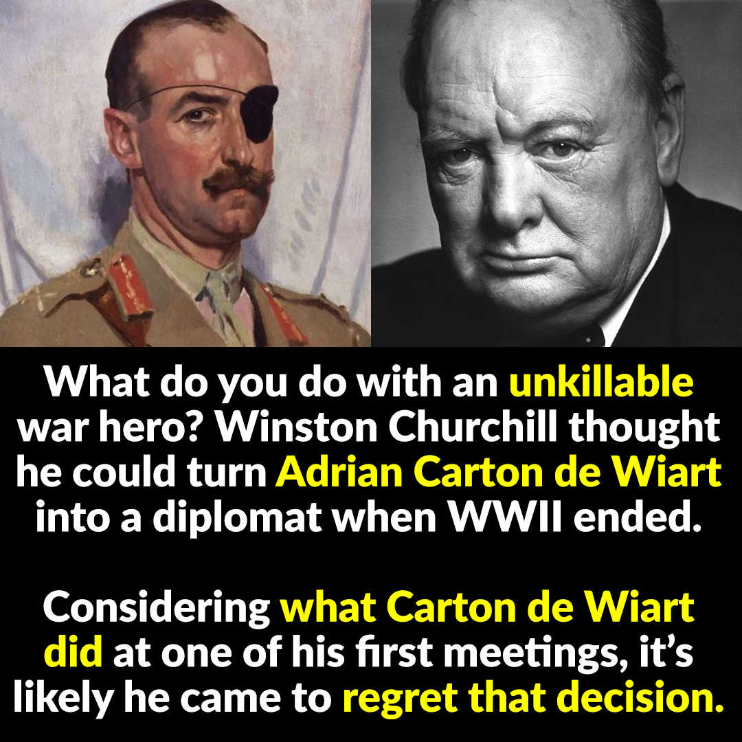Adrian Carton de Wiart Was The Unkillable Soldier