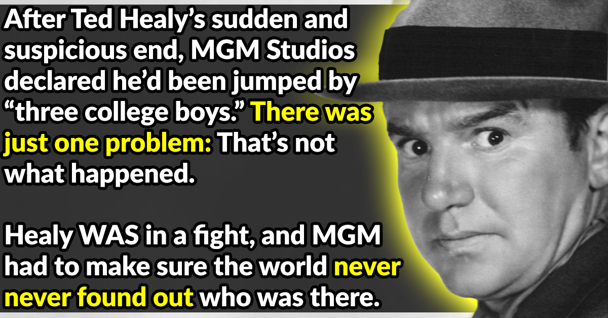 Knuckleheaded Facts About Ted Healy, Creator Of The Three Stooges