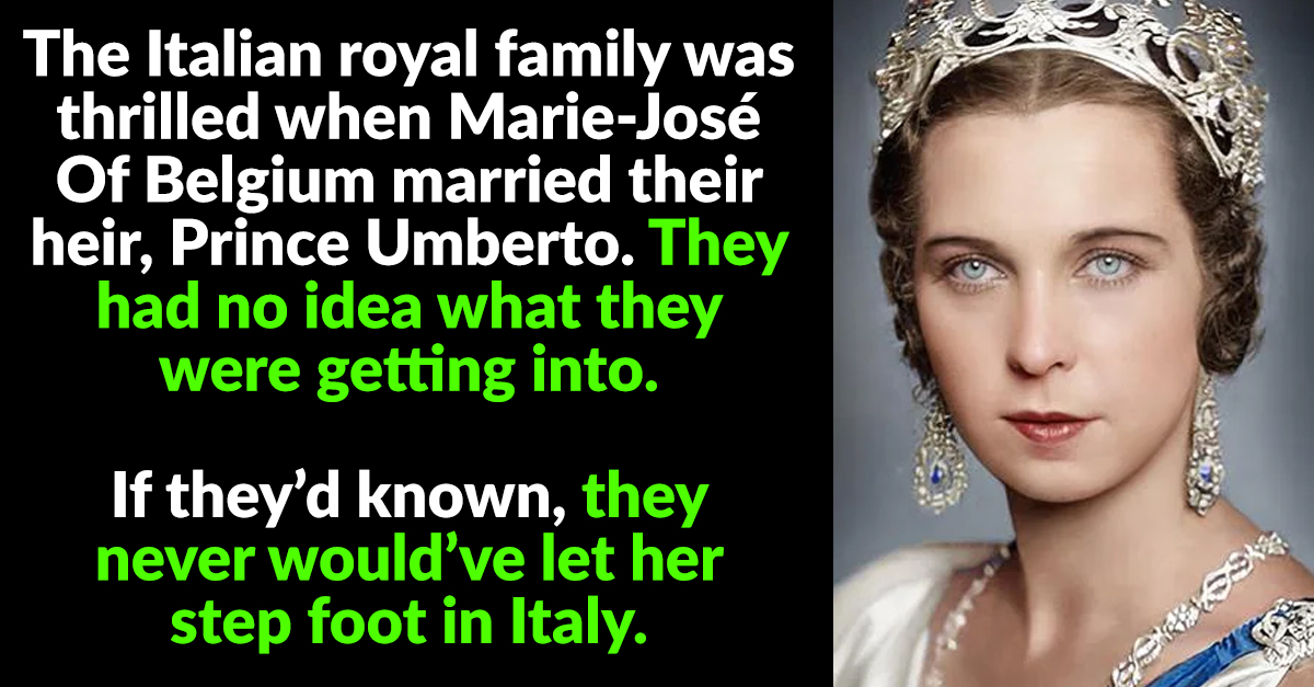 Marie-José Of Belgium Was Beautiful And Twisted