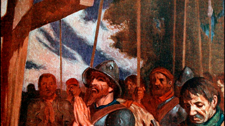 The Tlaxcalans helped the Spaniards topple the Aztec Empire.