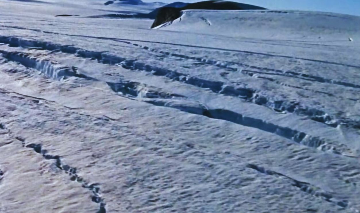 Stills That Uncover A Disguised Camp Base That Now Lies Beneath Layers ...