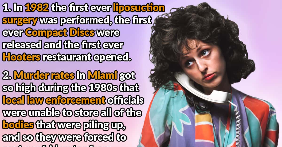40 Radical Facts About the 1980s