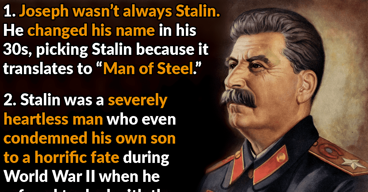 40 Bloody Facts About Joseph Stalin