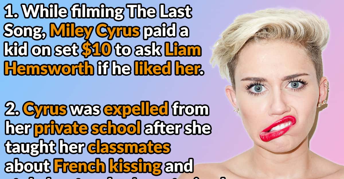 24 Smiley Facts About Miley Cyrus