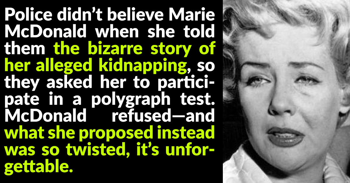 Gone Girl: Marie McDonald Was The Dark Star That Hollywood Tried To Erase