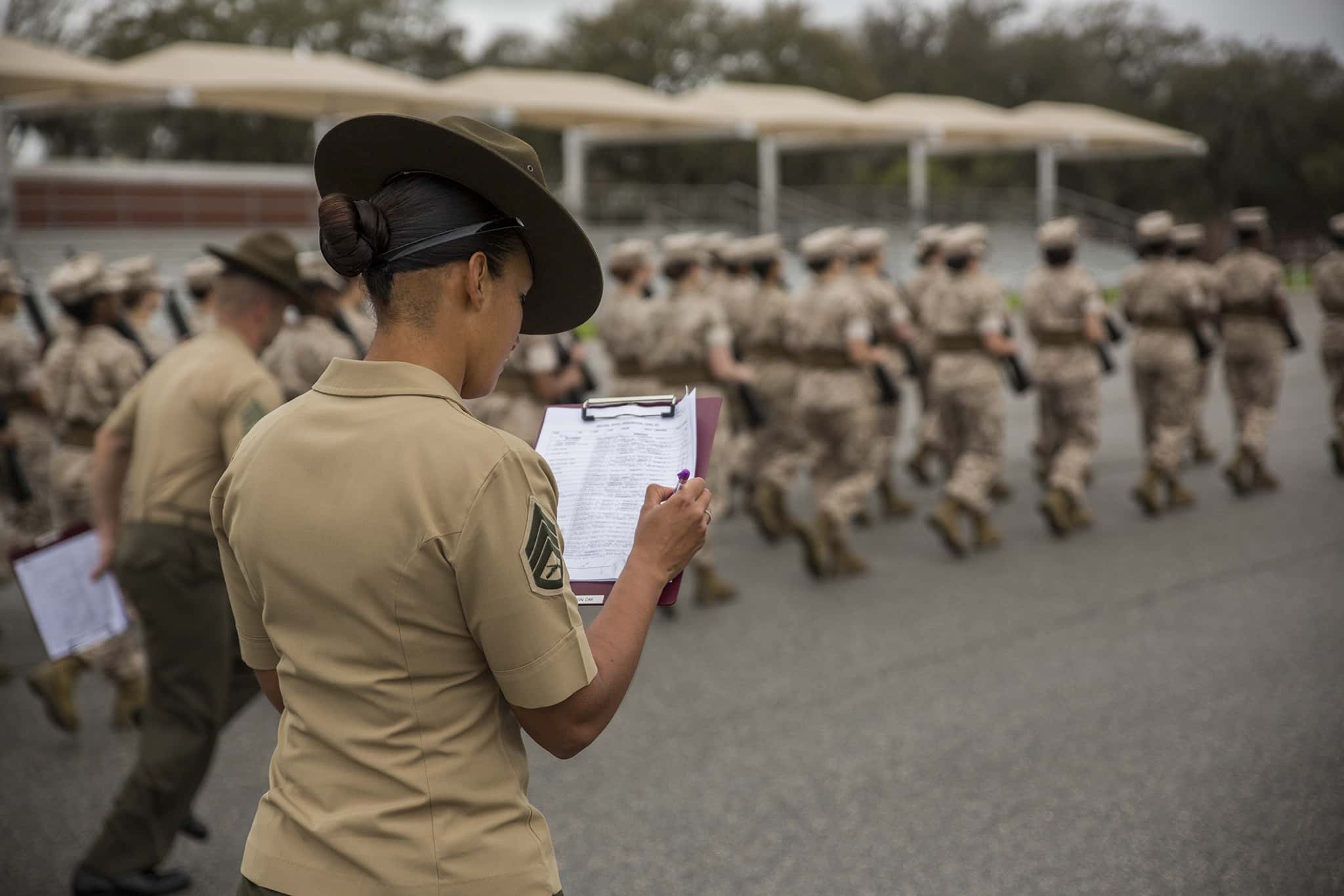 Sir, Yes Sir! Incredible Drill Sergeants